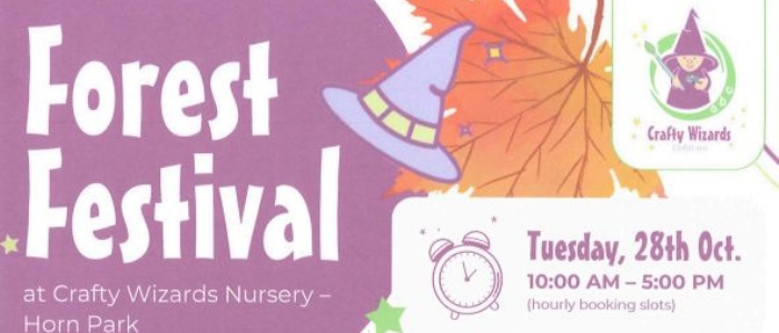 Horn Park Primary School - Crafty Wizards Forest Festival - Tuesday ...