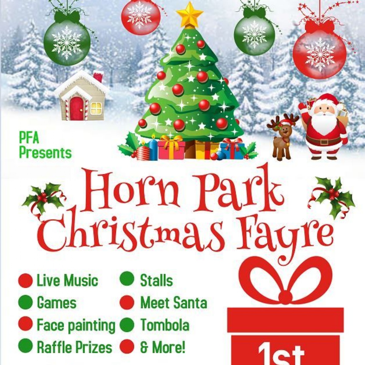 Horn Park Primary School - PFA Christmas Fayre